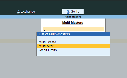 How To Create Multiple Ledger In Tally Prime
