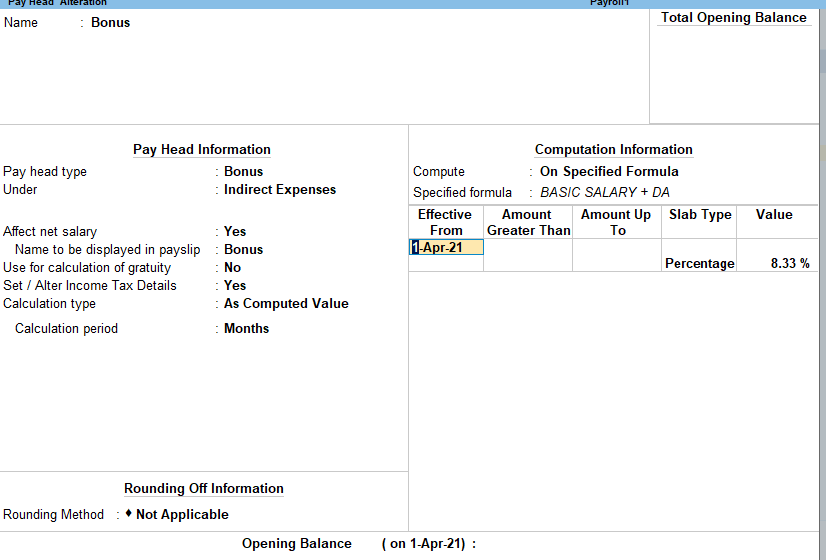 Complete Tutorial On Payroll Accounting In Tally Prime